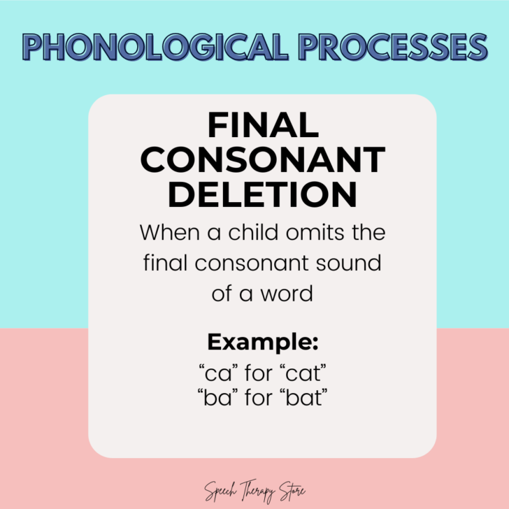 The Best Handout for Phonological Processing Disorder Therapy - Speech ...
