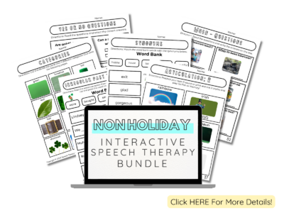 Best FREE Interactive PDF for Speech Therapy All-in-One - Speech ...