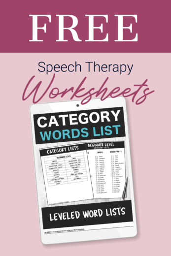35+ Activities to Teach Categories for Speech Therapy - Speech Therapy ...