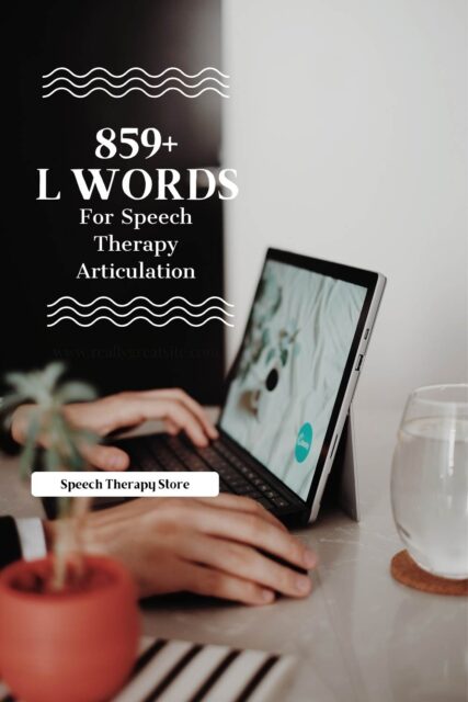 859+ L Words for Speech Therapy Articulation - Speech Therapy Store