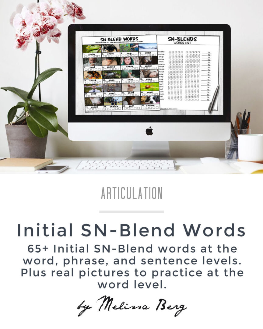 Articulation Words - Speech Therapy Store
