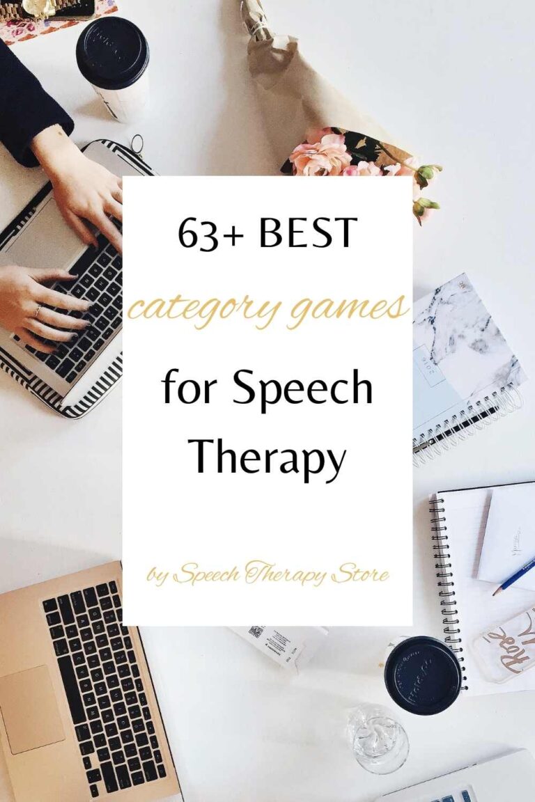63+ Best Category Games for Speech Therapy - Speech Therapy Store