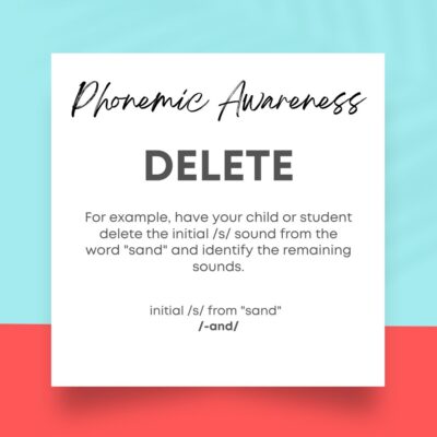 7 Phonemic Awareness IEP Goals {Free Resources!} - Speech Therapy Store