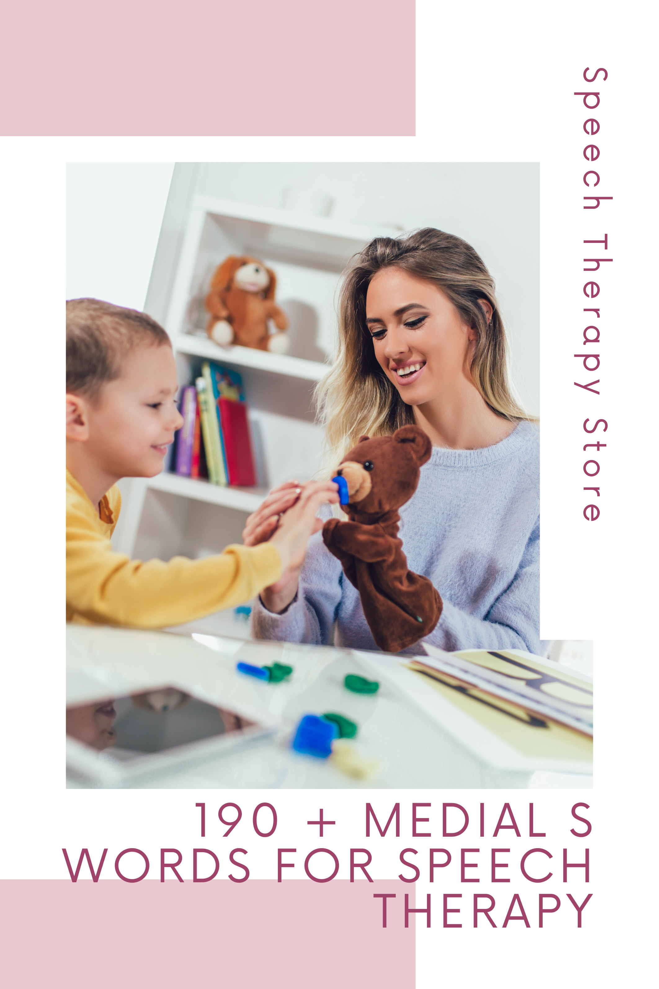 190+ Medial S Words Speech Therapy {Articulation Lists} - Speech ...