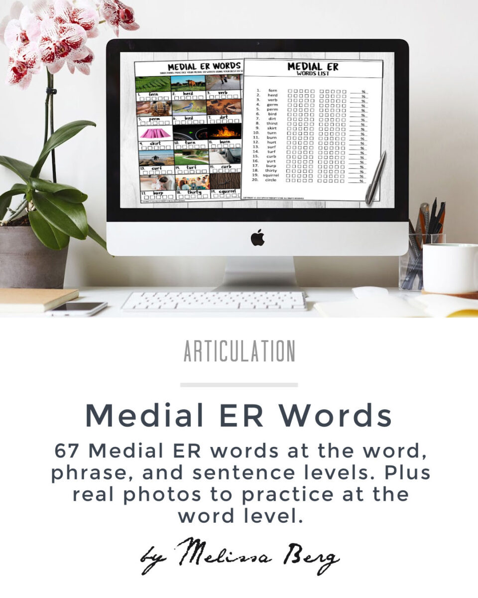Articulation Words - Speech Therapy Store