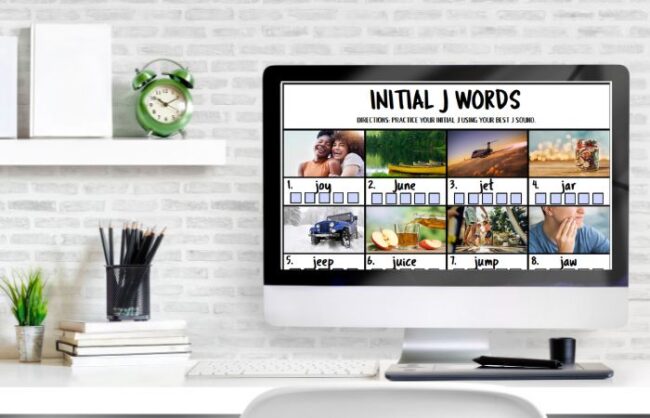135+ Initial J Words Speech Therapy (Articulation Word List) - Speech ...