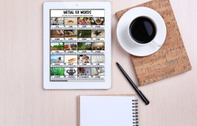 100 KR Words Speech Therapy Blends (Initial Clusters Lists) - Speech ...