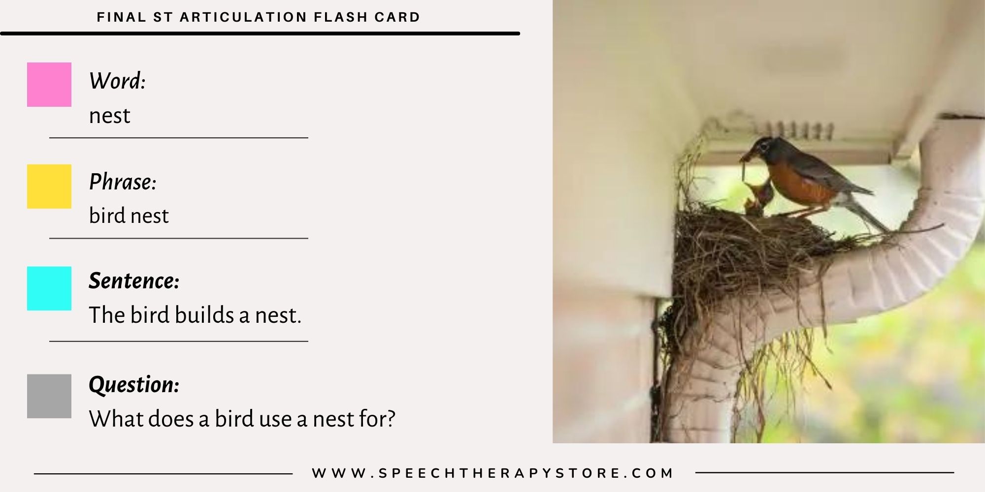 85 Final ST Words For Speech Therapy Word Blends Lists Speech 85 Final ST Words For Speech Therapy Word Blends Lists Speech