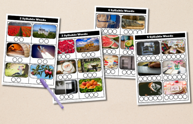 Multisyllabic Words for Speech Therapy (Ideas + Free Cards!) - Speech ...