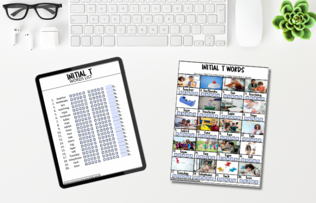 160+ Initial T Words for Speech Therapy + Free Resources - Speech ...