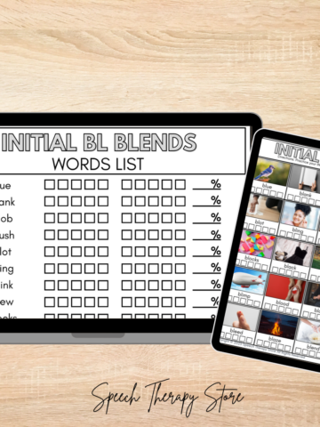 Word Lists Archives - Speech Therapy Store