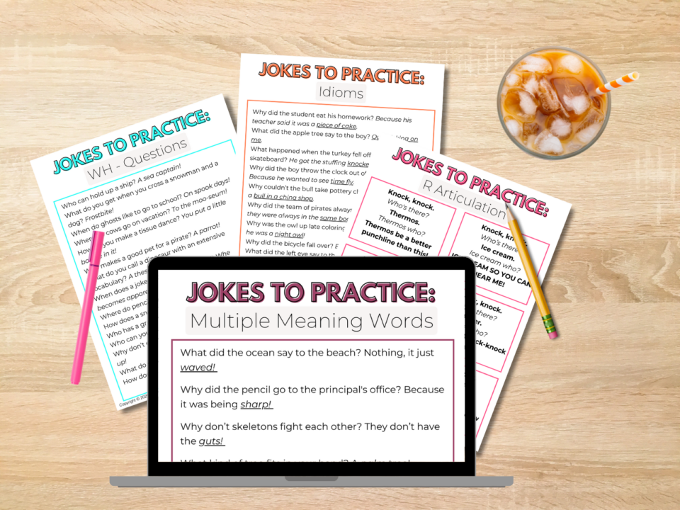 105+ of the Best Funny Jokes for Speech Therapy! - Speech Therapy Store