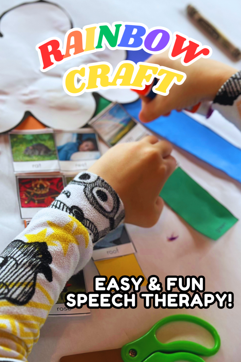 Easy Spring Speech Therapy Craft [Language and Articulation] - Speech ...