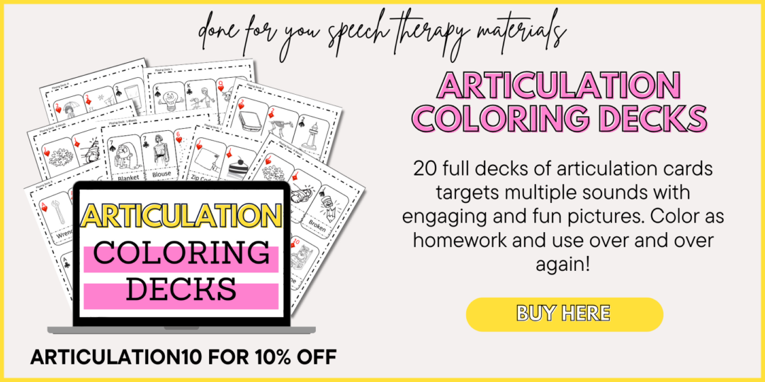 Summer Homework for Speech Therapy (Free Packets!) - Speech Therapy Store