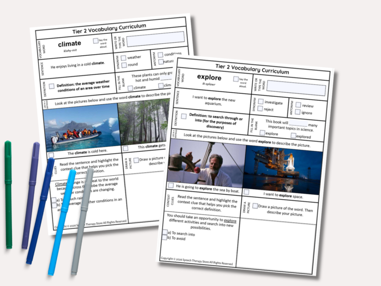 Tier 2 Vocabulary Instruction: Evidence-Based Guide + Curriculum ...