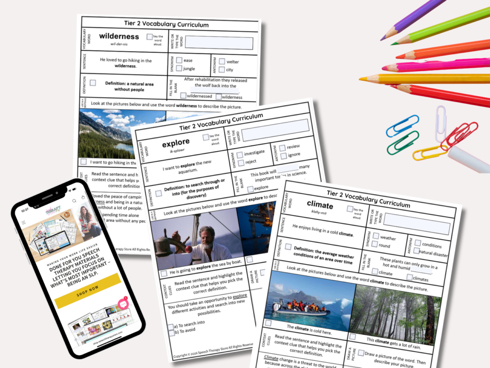 Tier 2 Vocabulary Instruction: Evidence-Based Guide + Curriculum ...
